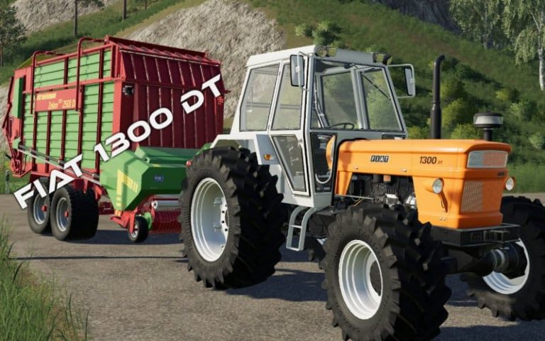 Fiat 1300 DT V.1.0 FS19 Mod | FS25 Mods / FS22 Mods
