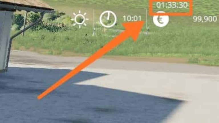 Real Clock Mod v 1.0 Mod Mod | FS25 Mods / FS22 Mods
