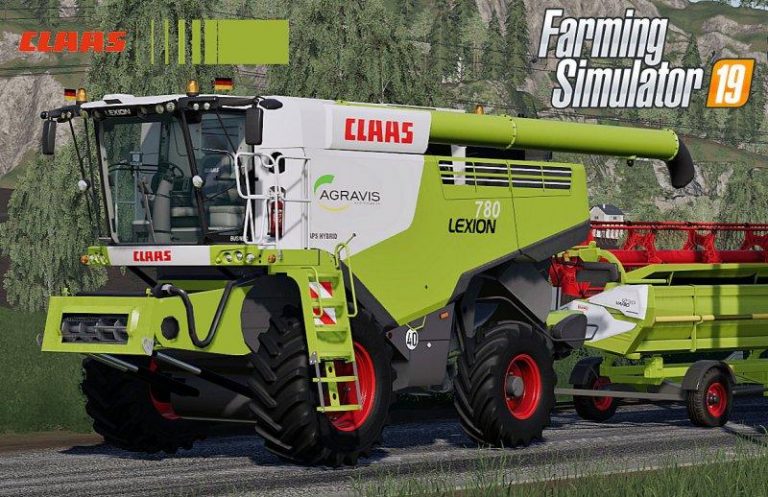 Claas Lexion 780 Pack Complet Mod v1.0 FS19 Mod | FS25 Mods / FS22 Mods