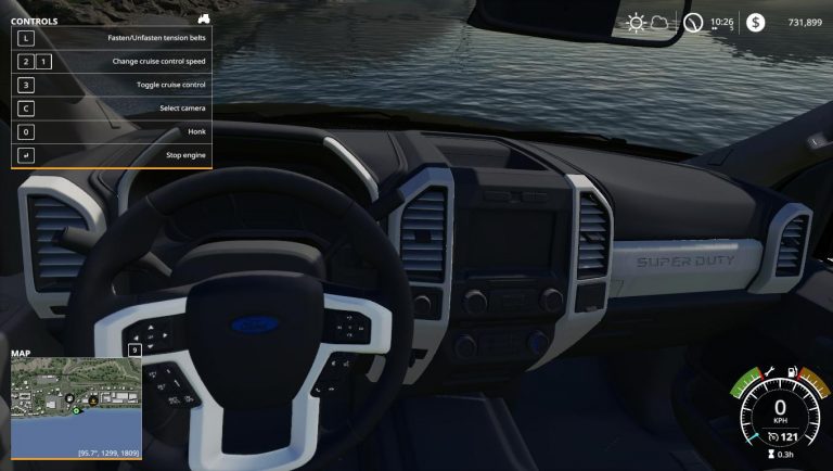 Ford F350 King Ranch v1.0 FS19 2018 Mod | FS25 Mods / FS22 Mods