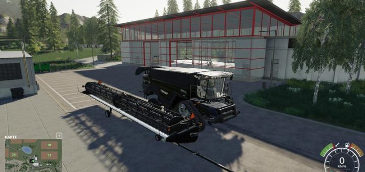 Claas Lexion 780 Combine V1.0 FS19 - FS22 Mod / F19 Mod