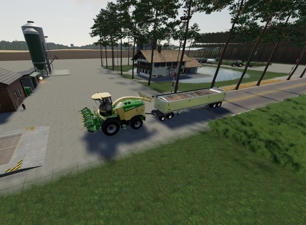 Krone Collect 900-3 Poplar v1.0 FS19 Mod | FS25 Mods / FS22 Mods
