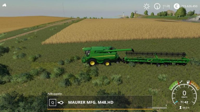 Maurer Manufacturing M48.HD v2.0.0.1 FS19 Mod | FS25 Mods / FS22 Mods