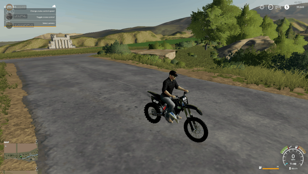 Ktm Dirtbike V1.0 FS19 Mod | FS25 Mods / FS22 Mods
