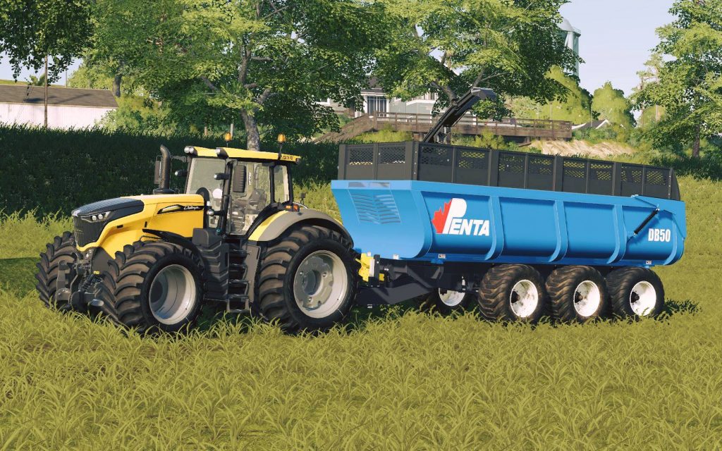 Penta DB 50 trailer V1.0 FS19 Mod | FS25 Mods / FS22 Mods