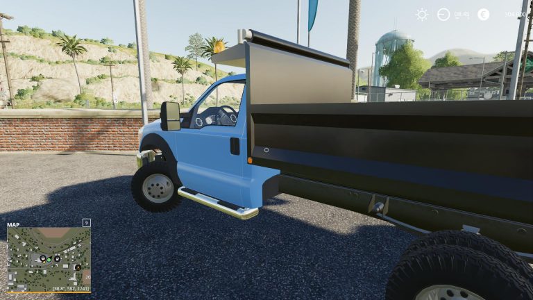 WMF F550 Dump Dernière v1.1 FS19 Mod | FS25 Mods / FS22 Mods