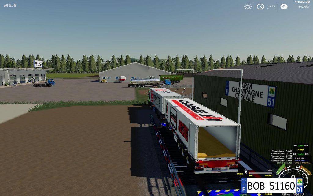 ATC Container Pack 2 retravaillé par BOB51160 v1.0.0.4 FS19 - FS22 Mod ...