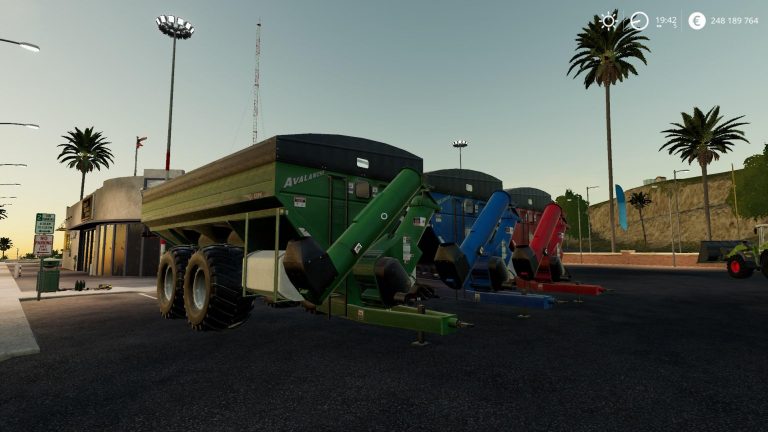 Brent 1594 Grain Cart v2.0 FS19 Mod | FS25 Mods / FS22 Mods