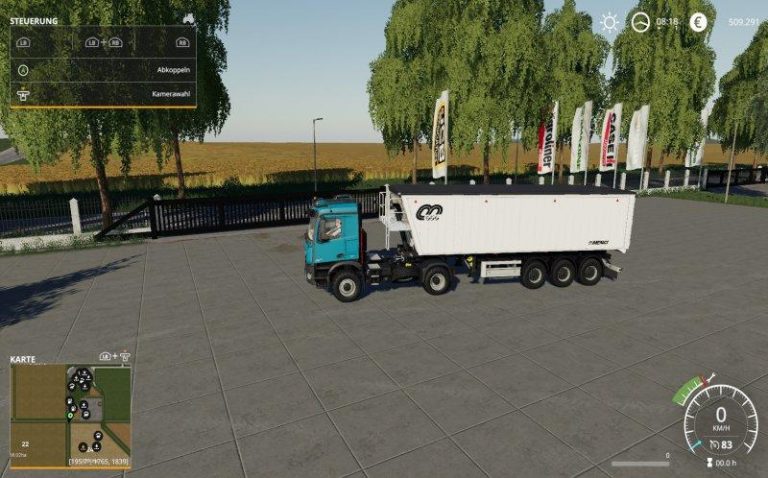 MENCI TRAILER FS19 Mod | FS25 Mods / FS22 Mods