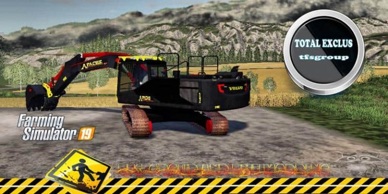 APACHE DEMOLITION COMPAGNY v1.0 FS19 Mod | FS25 Mods / FS22 Mods