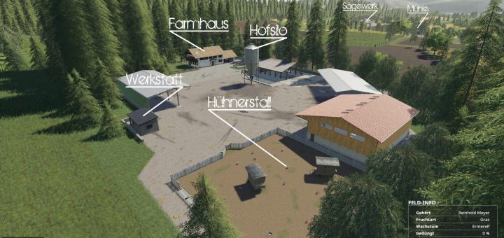 Midtown États-Unis 4X v2.0 FS19 - FS22 Mod / F19 Mod
