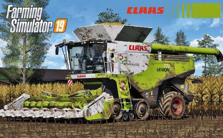 CLAAS LEXION 780 COMBINE FS19 Mod | FS25 Mods / FS22 Mods