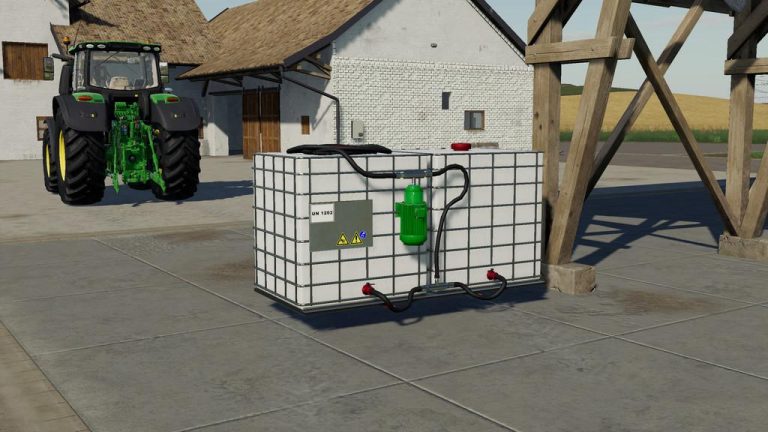Homemade IBC Front Tank v1.0.0.0 FS19 Mod | FS25 Mods / FS22 Mods