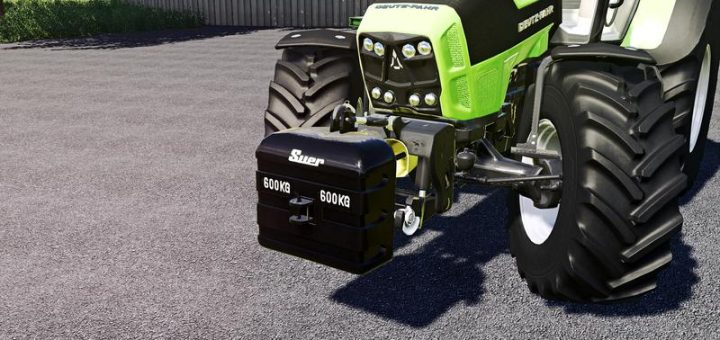 Masse Mx 750 kg FS19 - FS22 Mod / F19 Mod