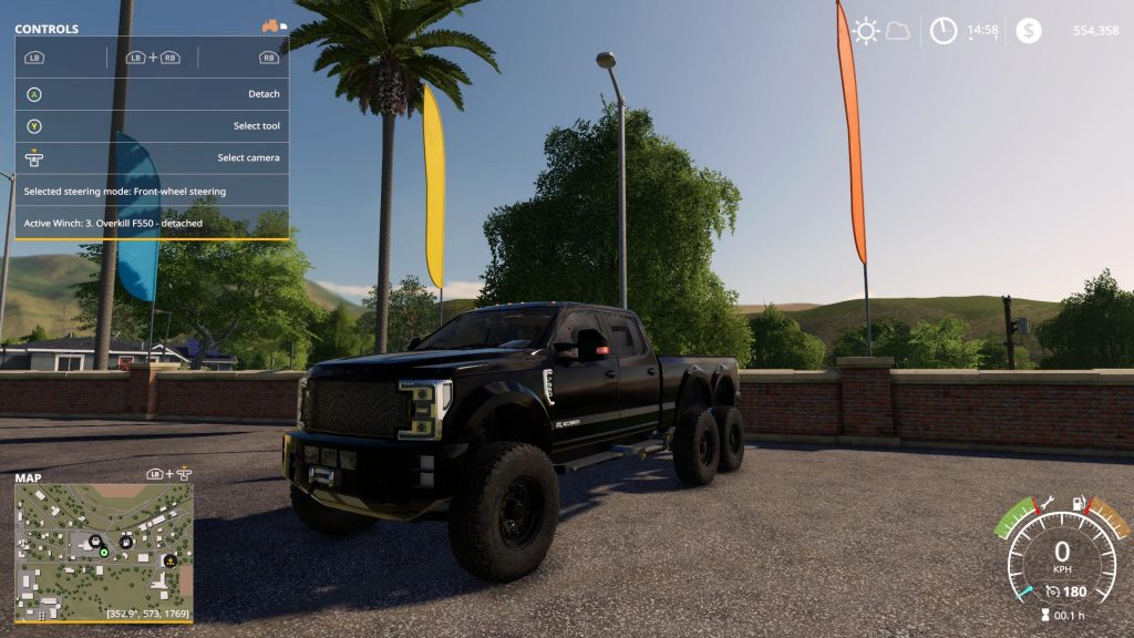 Overkill F550 v1.1 FS19 Mod | FS25 Mods / FS22 Mods