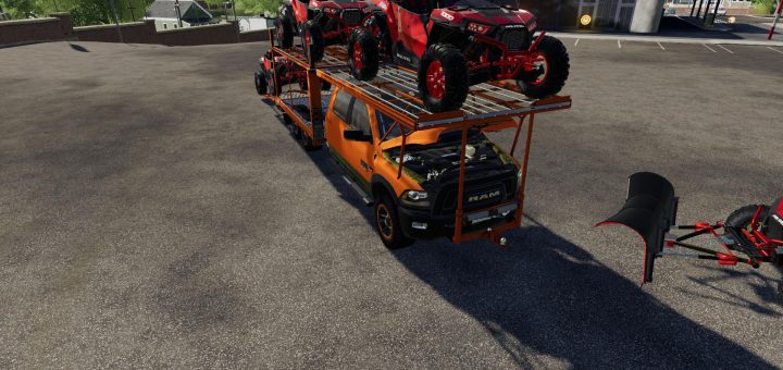 Bateau HCB v1.0 FS19 - FS22 Mod / F19 Mod