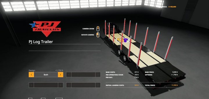 Edward`s Trailer FS19 v1.0.0.0 FS19 - FS22 Mod / F19 Mod