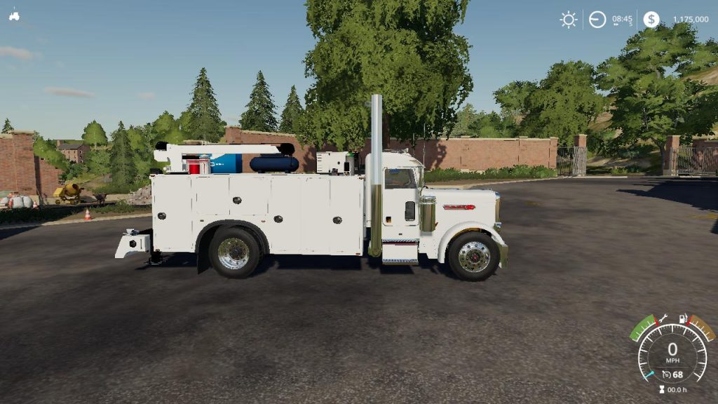 CAMION DE SERVICE PETERBILT 389 v1.0 FS19 Mod | FS25 Mods / FS22 Mods