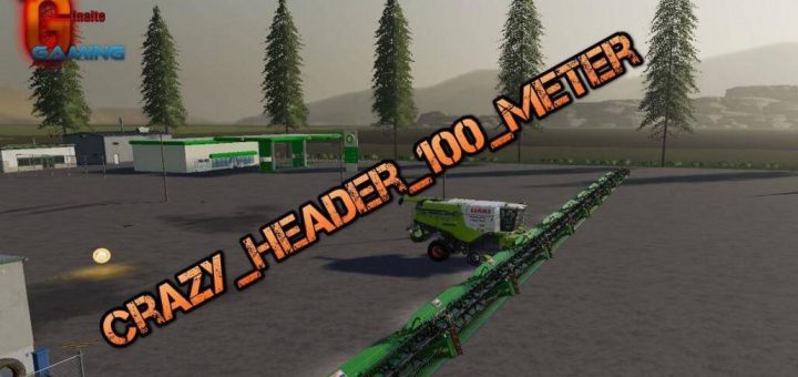 John Deere 606C Earlage Header FS19 - FS22 Mod / F19 Mod