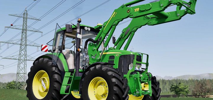 John Deere 8850 v1.0 FS19 - FS22 Mod / F19 Mod