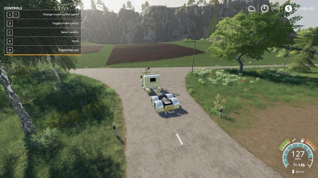 Kenworth WL900 Grill Beta FS19 Mod | FS25 Mods / FS22 Mods