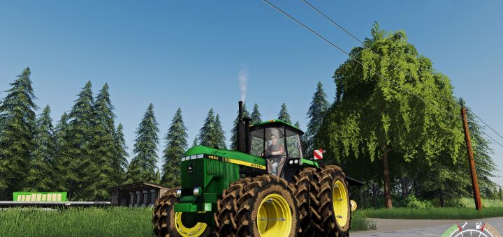 John Deere 5100M v1.0 FS19 - FS22 Mod / F19 Mod