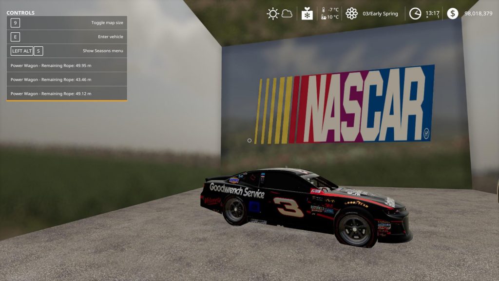 Dale Earnhardt NASCAR v1.0 FS19 Mod | FS25 Mods / FS22 Mods