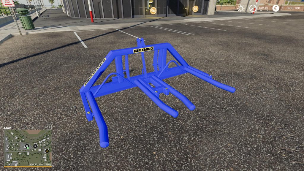 Eire Agri Fleming Lifting Bale Lift v1.0 FS19 Mod | FS25 Mods / FS22 Mods