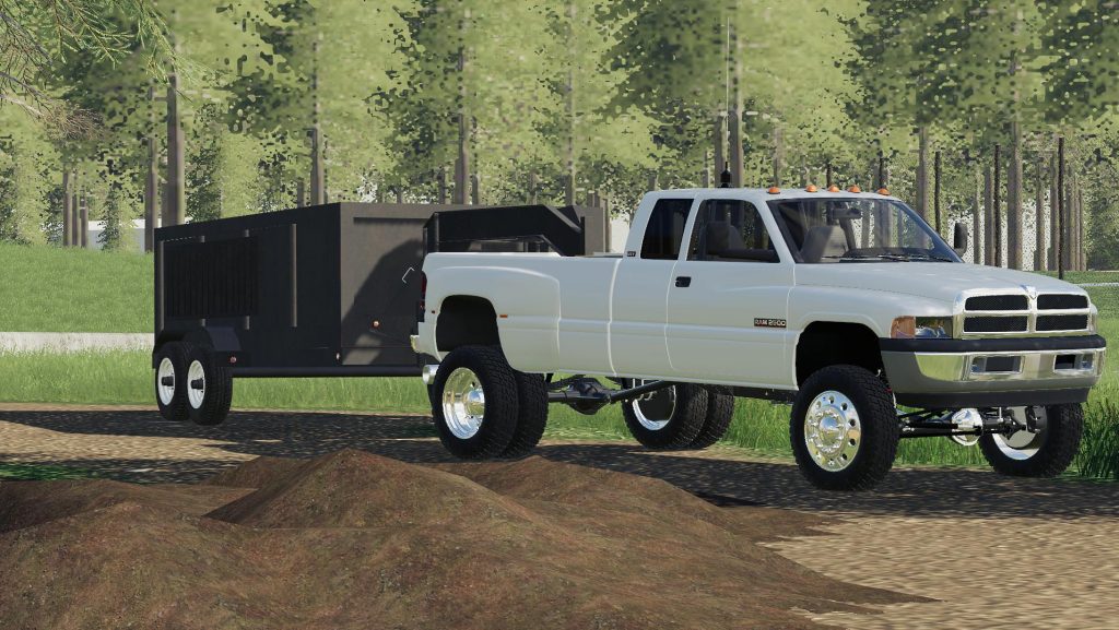 EXP19 DumpTrailer et KST Mini EX v1.0 FS19 Mod | FS25 Mods / FS22 Mods