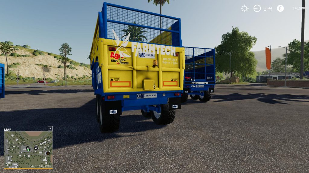 Kane Trailers Pack v1.0 FS19 Mod | FS25 Mods / FS22 Mods