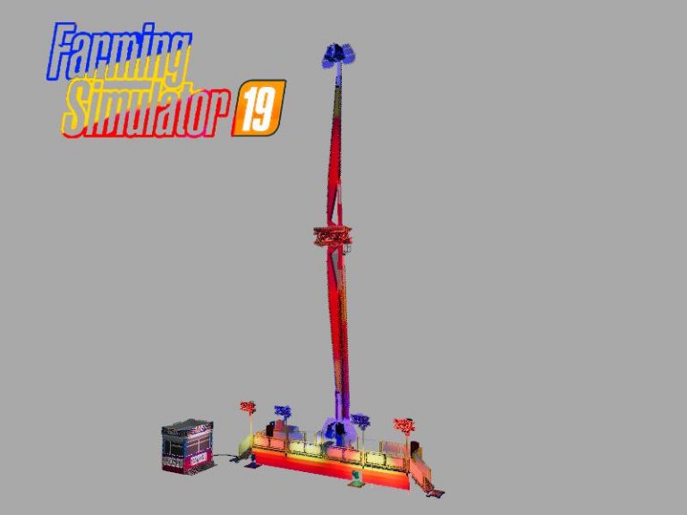 MANEGE FORAIN SPEEDY v1.5 FS19 Mod | FS25 Mods / FS22 Mods