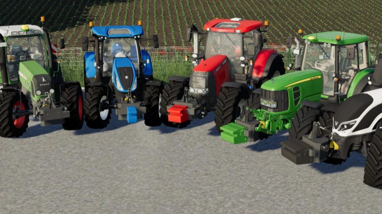Masse Mx 750kg v1.1 FS19 Mod | FS25 Mods / FS22 Mods
