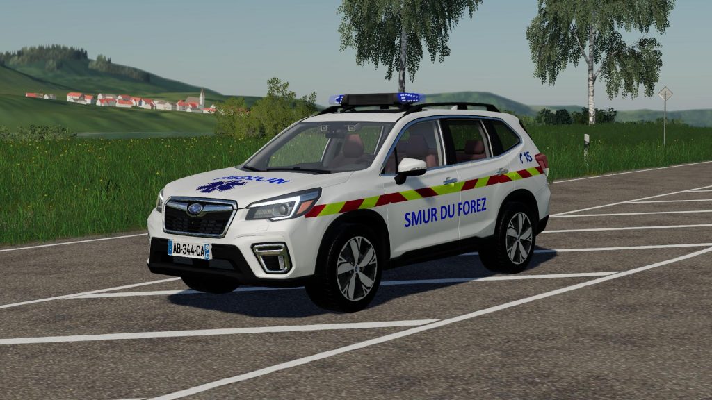 SMUR DU FOREZ - SAMU 42 v1.0 FS19 Mod | FS25 Mods / FS22 Mods