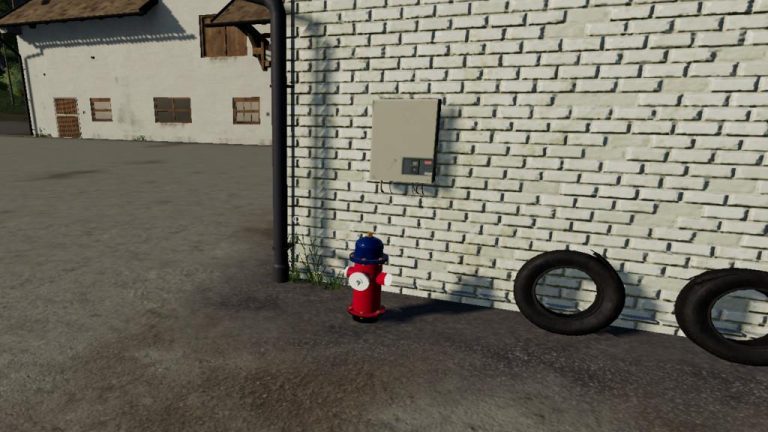 American Fire Hydrant v1.0.0.0 FS19 Mod | FS25 Mods / FS22 Mods
