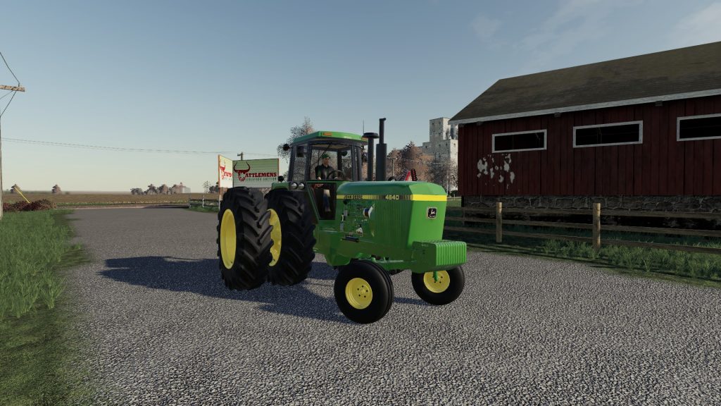 John Deere 4640 Version modifiée FS19 Mod | FS25 Mods / FS22 Mods