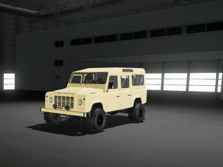 Land Rover Defender 110 break break 2011 v1.0 FS19 Mod | FS25 Mods ...