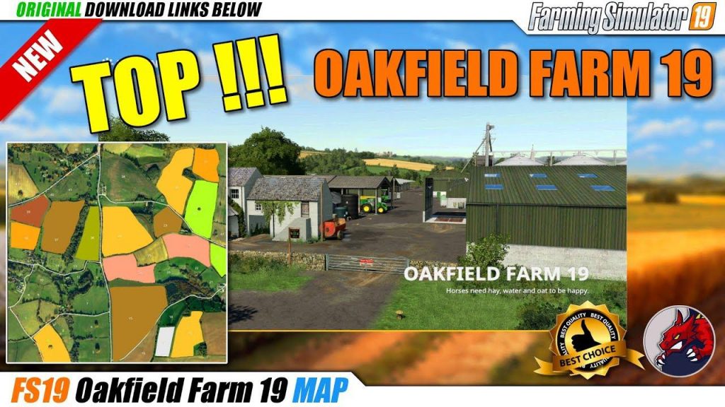 Oakfield v1.1.0.1 FS19 Mod | FS25 Mods / FS22 Mods