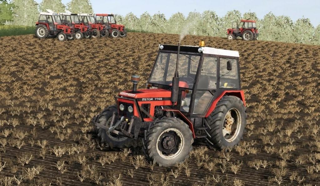 Zetor 77 Serie Pack (sons réels) v1.0 FS19 Mod | FS25 Mods / FS22 Mods