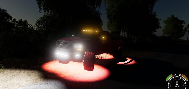 2020 Ram 2500 Sema v2.0 FS19 - FS22 Mod / F19 Mod