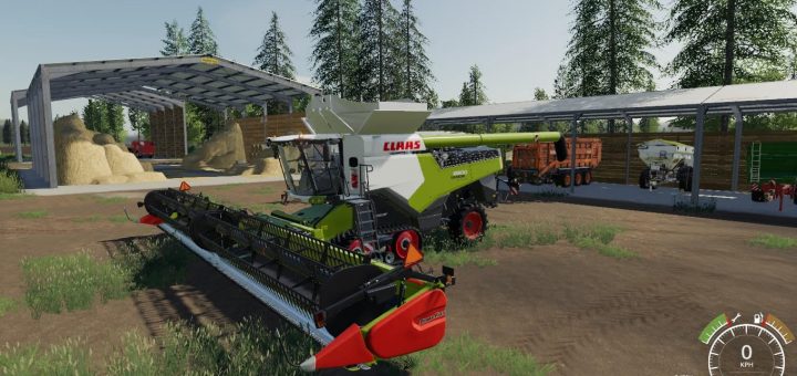 John Deere 608C Earlage Header FS19 - FS22 Mod / F19 Mod