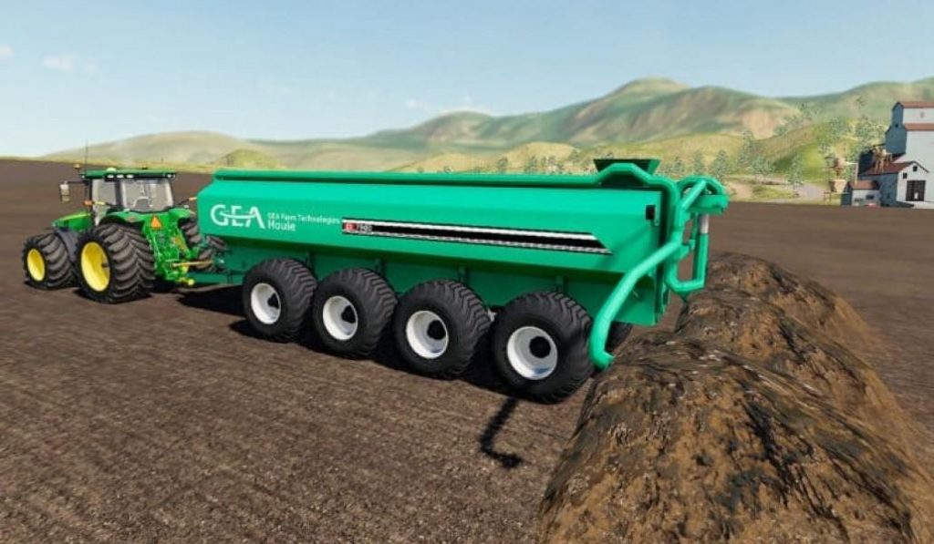 3 épandeurs de fumier Houle GEA v1.0 FS19 Mod | FS25 Mods / FS22 Mods