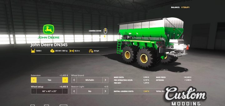 Dion Wagon v1.0 FS19 - FS22 Mod / F19 Mod