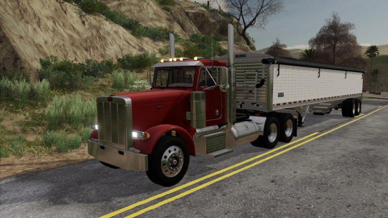 PETERBILT 379 DAYCAB v2.0.0.0 FS19 Mod | FS25 Mods / FS22 Mods