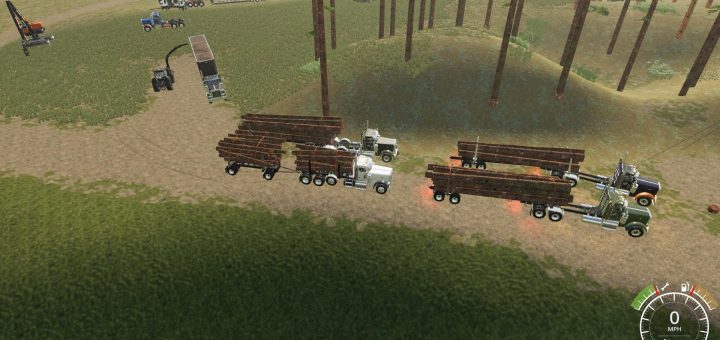 Freightliner FL112 Day Cab Truck v1.0 FS19 - FS22 Mod / F19 Mod