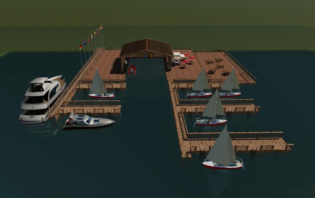 Yachthafen v1.0.1 FS19 Mod | FS25 Mods / FS22 Mods
