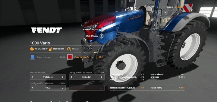 Fendt Trisix Titan N V2 0 0 2 Fs19 Fs22 Mod F19 Mod