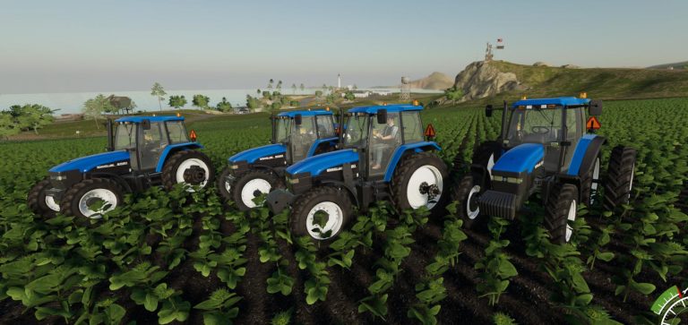 New Holland TM / 60 Series US v1.0 FS19 Mod | FS25 Mods / FS22 Mods