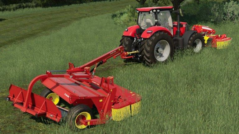 Faucheuse conditionneuse traînée KVERNELAND / TAARUP FS19 Mod | FS25 ...