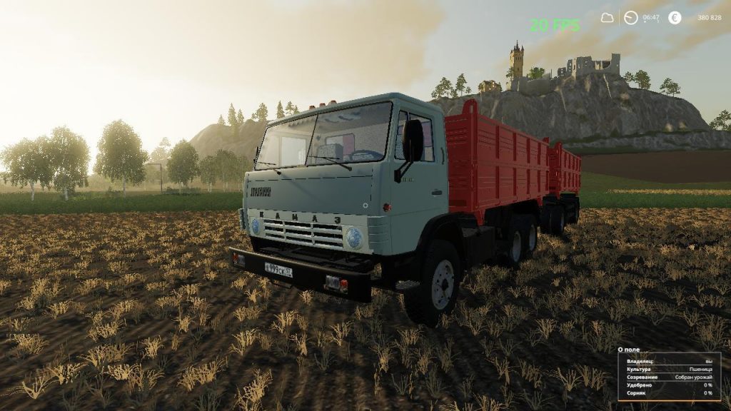 KAMAZ 55102 & NEFAZ 8560 v1.0 FS19 Mod | FS25 Mods / FS22 Mods