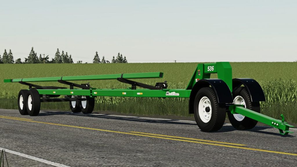 Unverferth Roadrunner Header Trailer v1.2 FS19 Mod | FS25 Mods / FS22 Mods